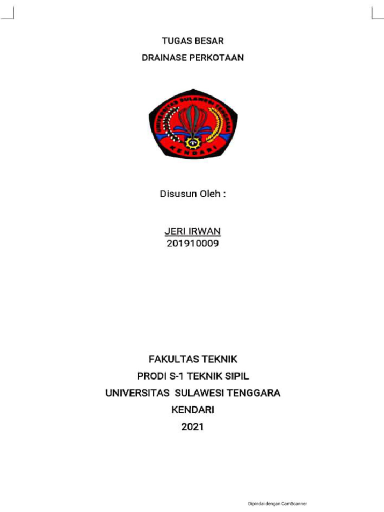 TUGAS DRAINASE JERI IRWAN - Compressed | PDF