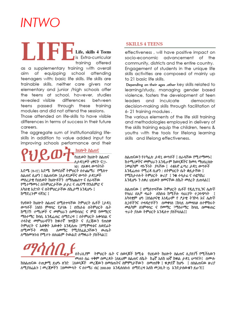 Life Skills Training for Teens | PDF | Adolescence | Behavioural Sciences
