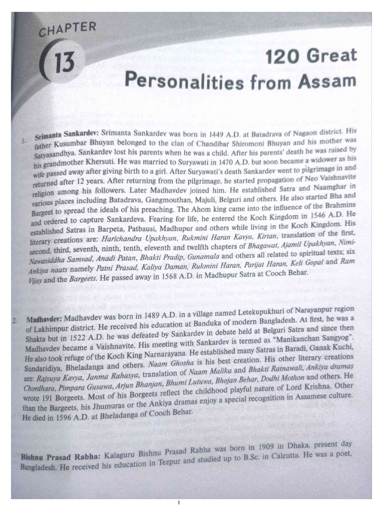 120 Personalities | PDF