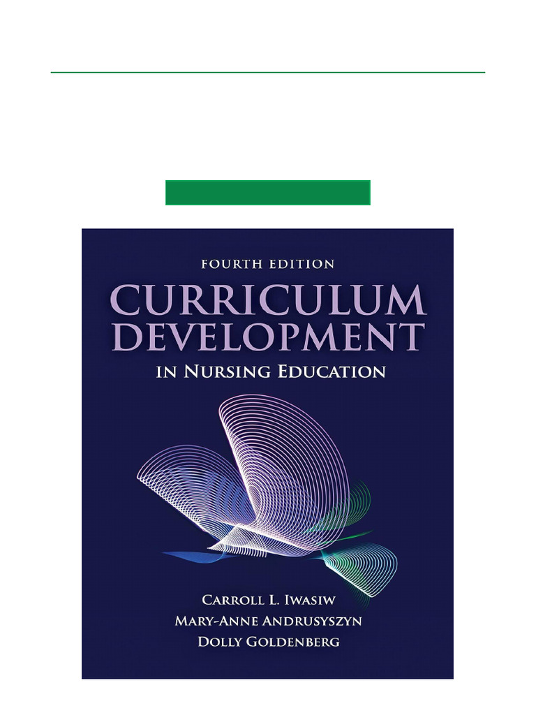 Curriculum Development in Nursing Education, 4th Edition | PDF | Curriculum | Evaluation