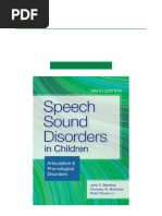 Assessment in Speech Language Pathology A Resource Manual, Seventh ...
