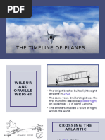 Timeline of Progression of Airplanes | PDF