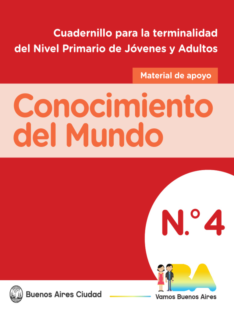 6c5eed Adultos Conocimiento Del Mundo Cuadernillo 4 | PDF