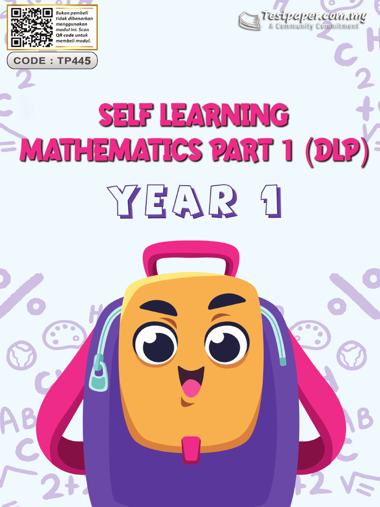 Self Learning Mathematic Year 1 Part 1 - Dlp2 | PDF