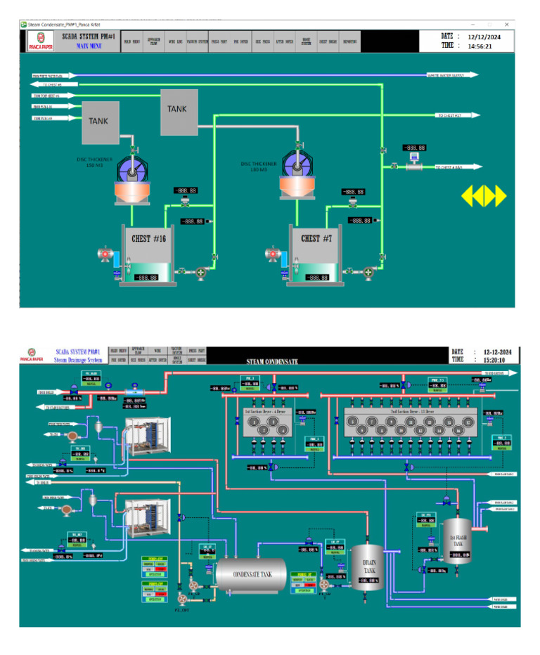 Screen Shoot Scada | PDF