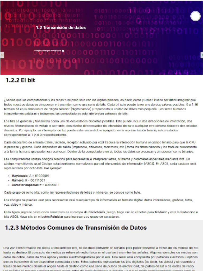 1.2 Transmision de Datos | PDF