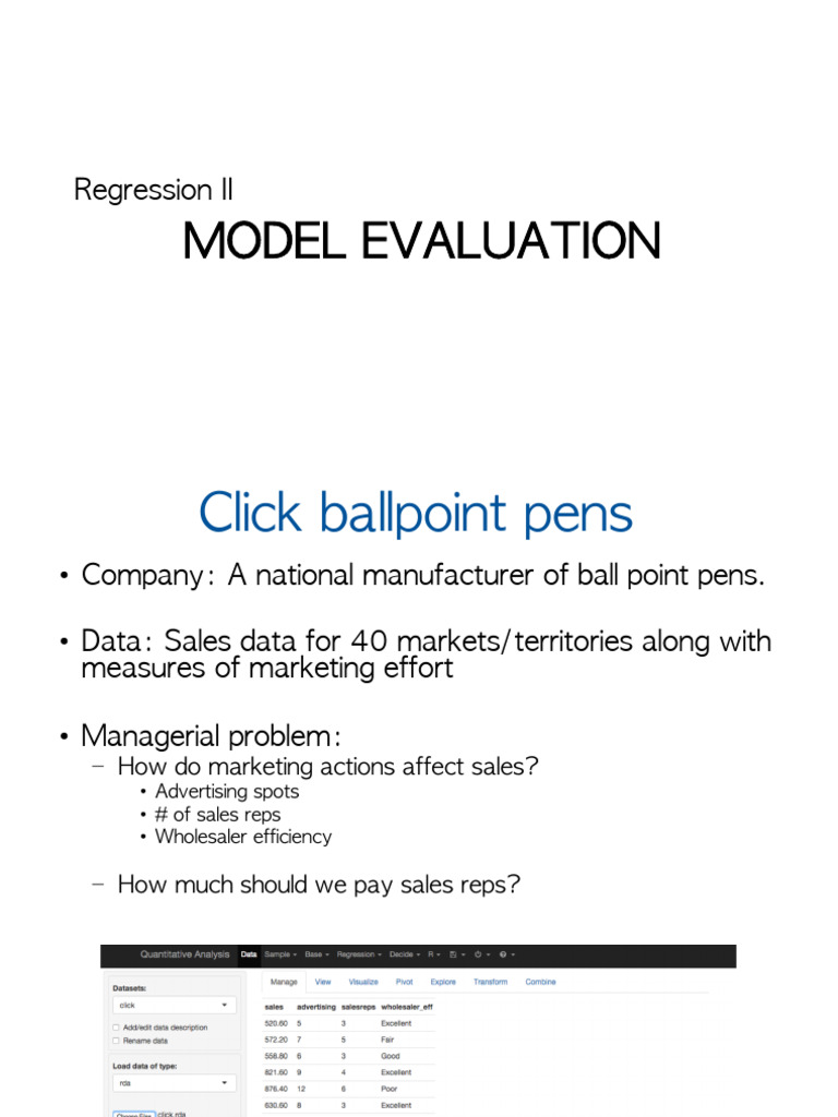 Regression II - With Ceo Compensation | PDF | Actuarial Science | Data ...