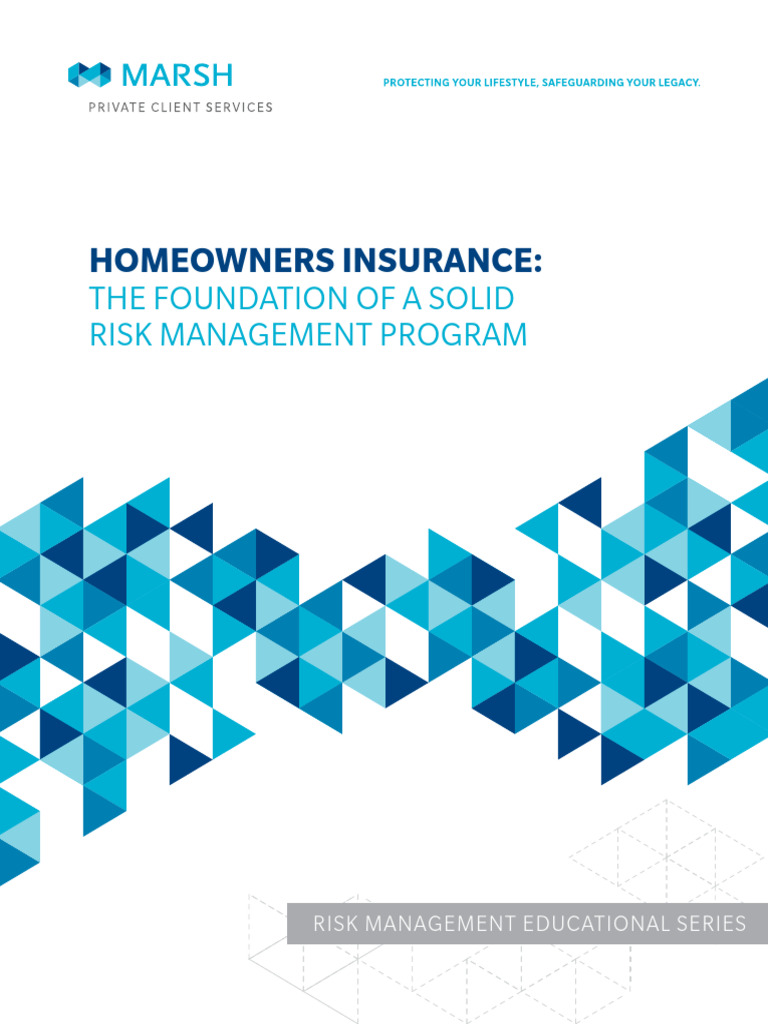 Homeowners Insurance White Paper | PDF | Insurance | Home Insurance