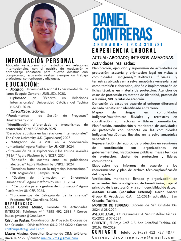CV Daniel Contreras | PDF