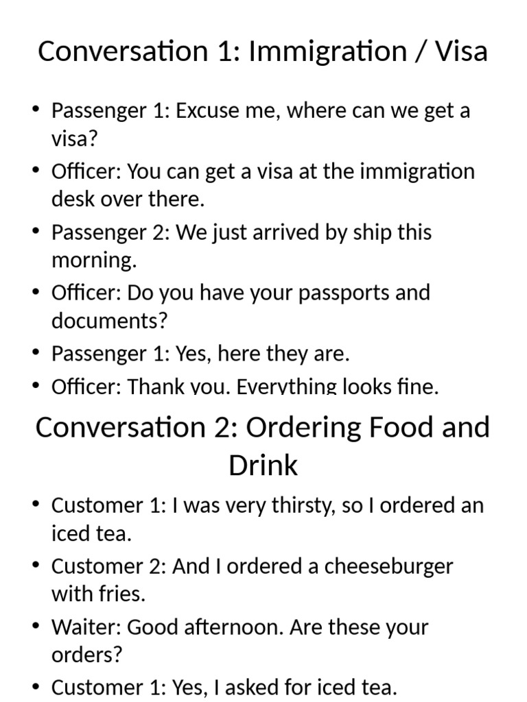 English Travel Conversations Clean | PDF