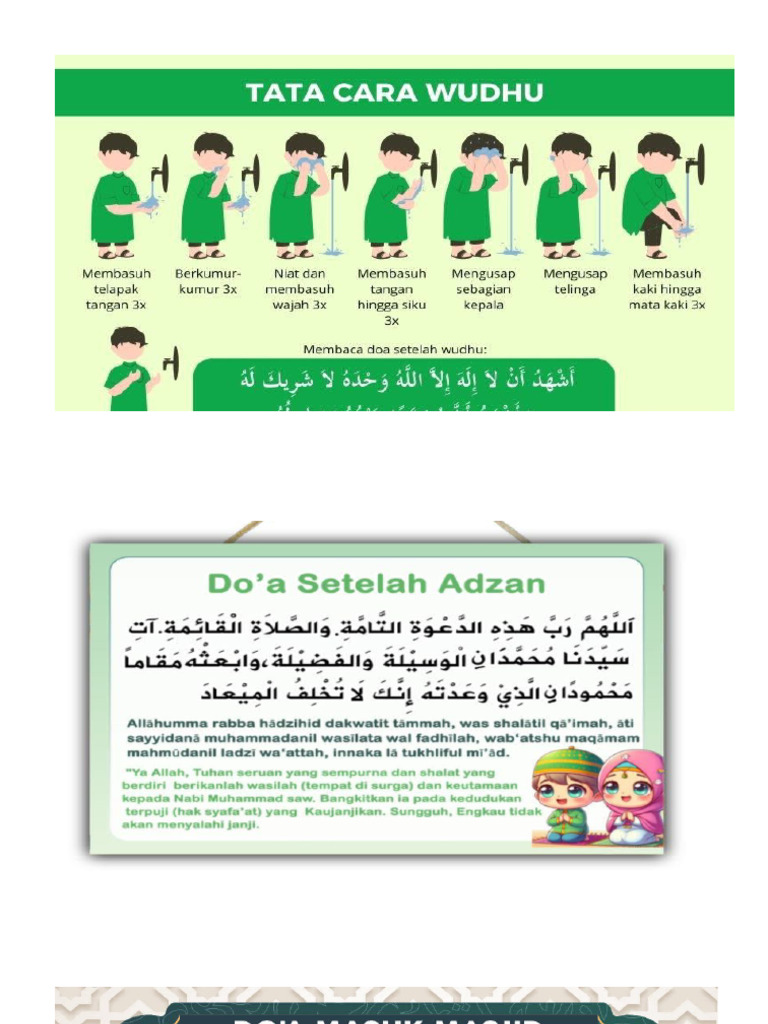 Doa Setelaha Azan | PDF