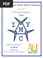 Youth Math Challenge Problems | PDF | Teaching Methods & Materials