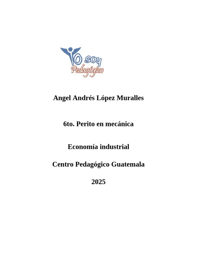 Angel Andrés López Muralles | PDF | Producto (Negocio) | Business