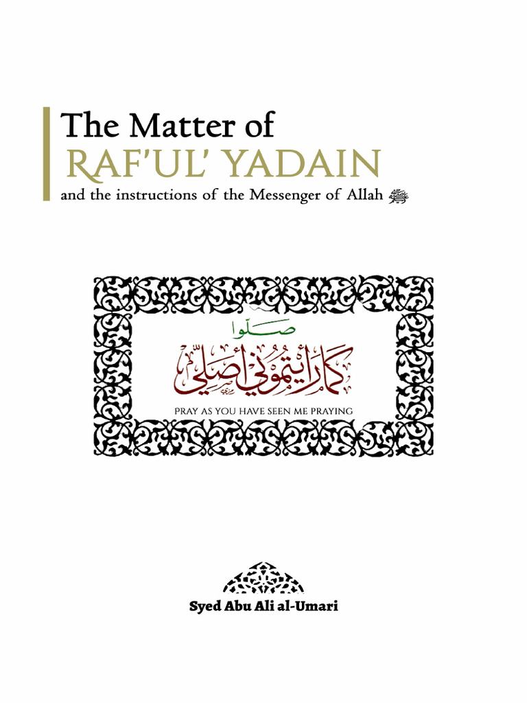 Matter of Raful Yadain | PDF