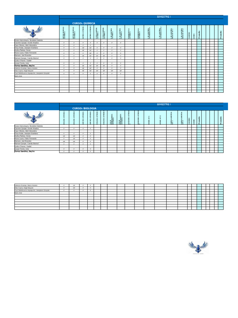 Registro Auxiliares IV B 2 | PDF