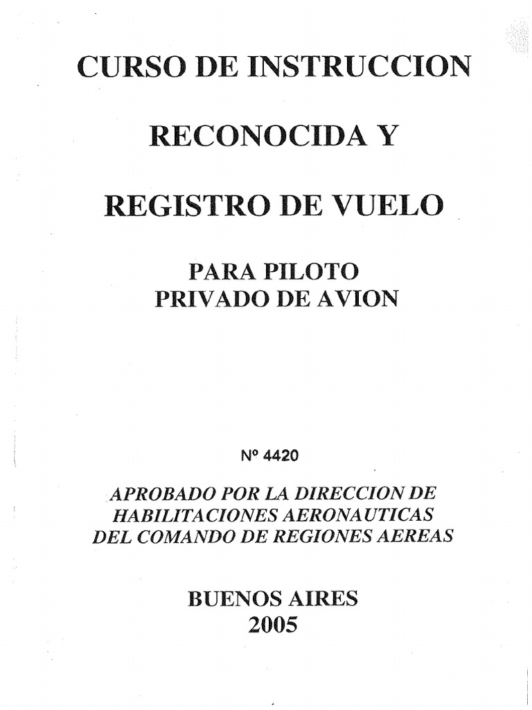 Curso de Instruccion Reconocida | PDF