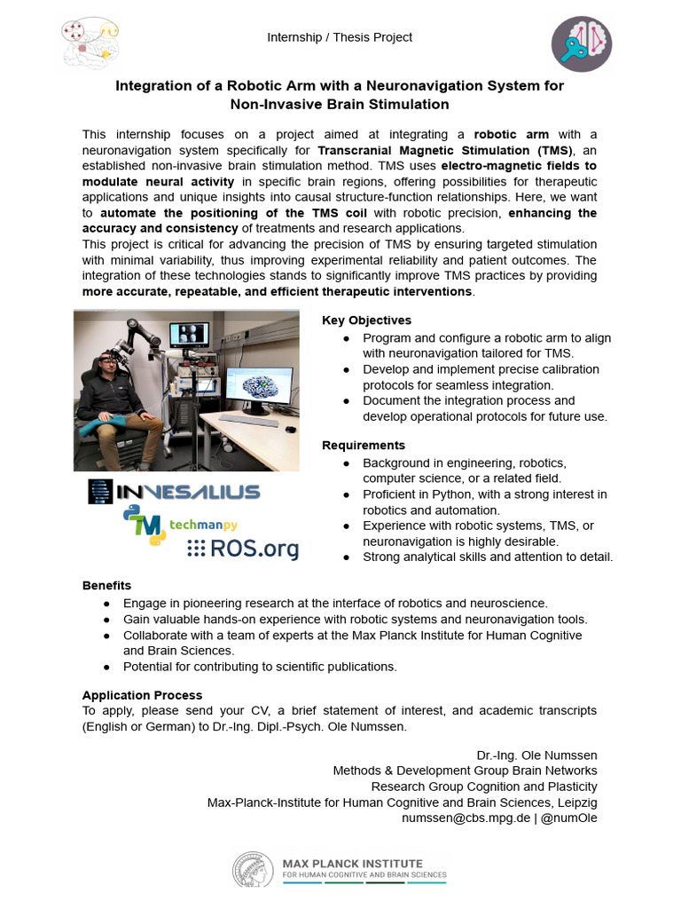 98 Ausschreibung Robotic Tms | PDF | Neuroscience | Cognitive Science
