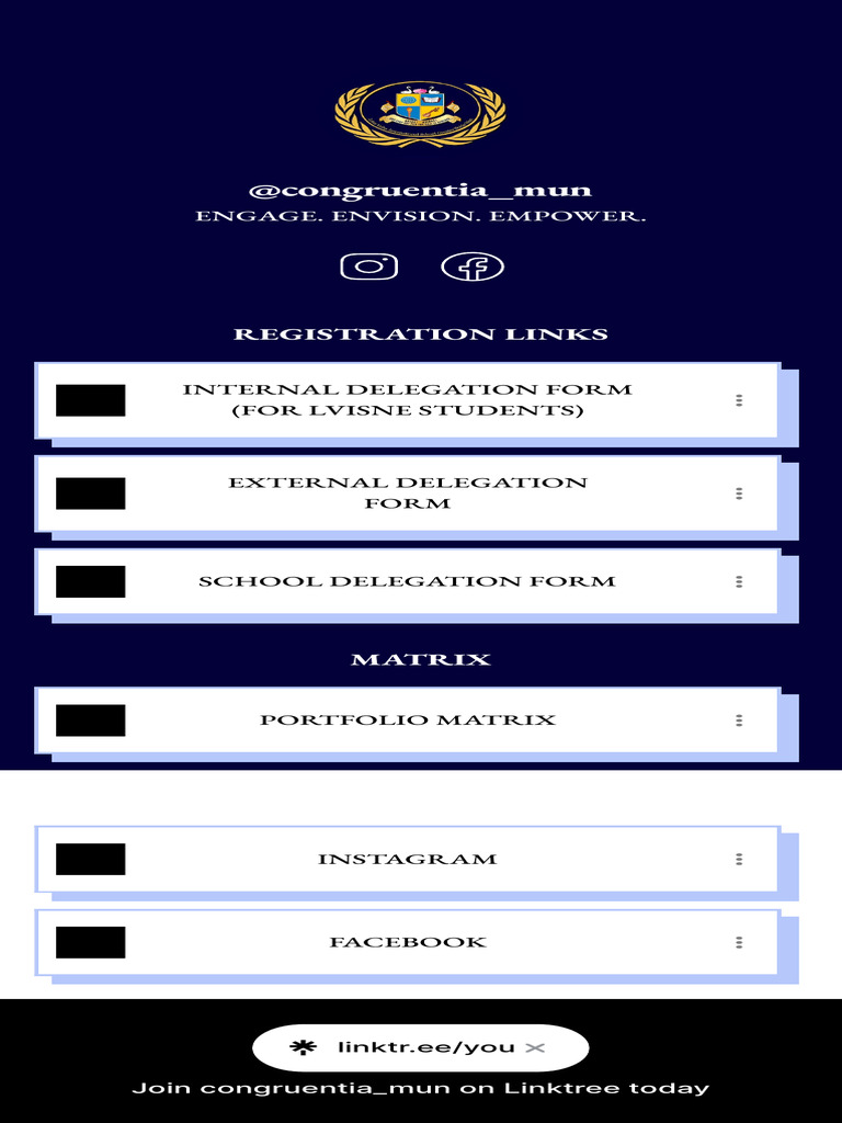 Congruentia - Mun Instagram, Facebook Linktree | PDF