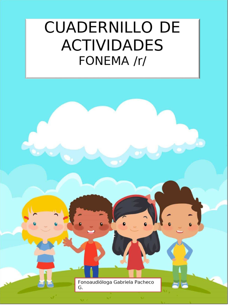 Cuadernillo Fonema R | PDF | Fonética