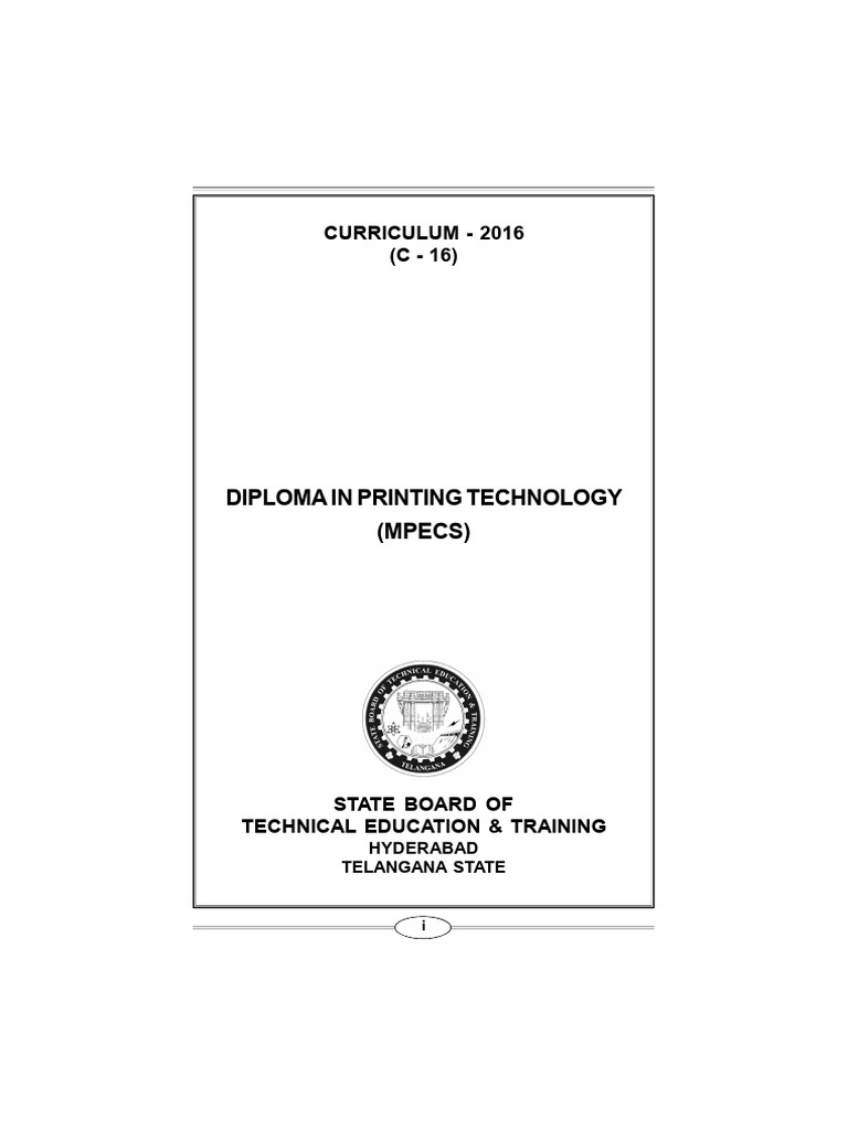C16 DPT | PDF | Printing | Curriculum