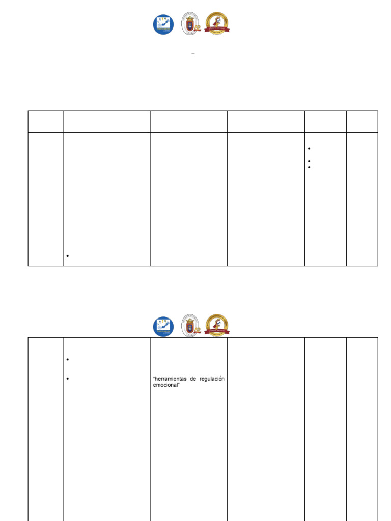 Plan de Acción 2 | PDF | Las emociones | Salud mental