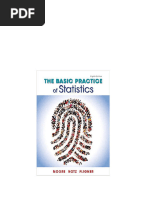 The Basic Practice of Statistics 9th Edition PDF | PDF | Statistical Inference | Statistics