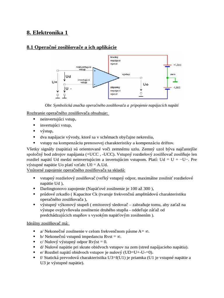 8OZ Elektronika 1 | PDF