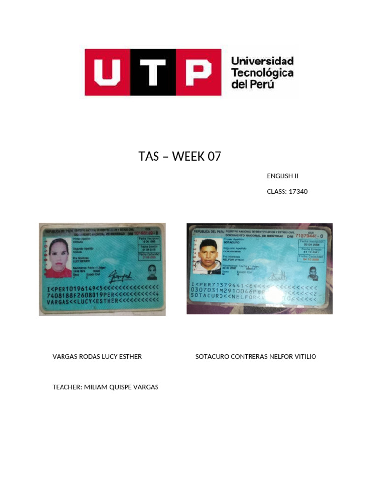 TAS Week 7 | PDF