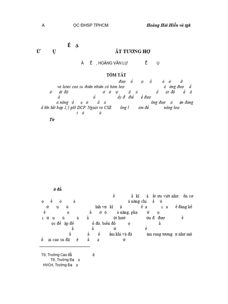 dacn cstn epoxy hóa | PDF