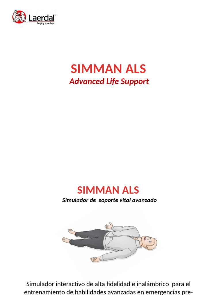 As-38-2023 Manual Simman Als.penta | PDF | Reanimación cardiopulmonar | Presión sanguínea