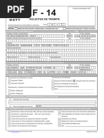 Formato para Baja y Altas de Vehiculos (SF001-V) | PDF