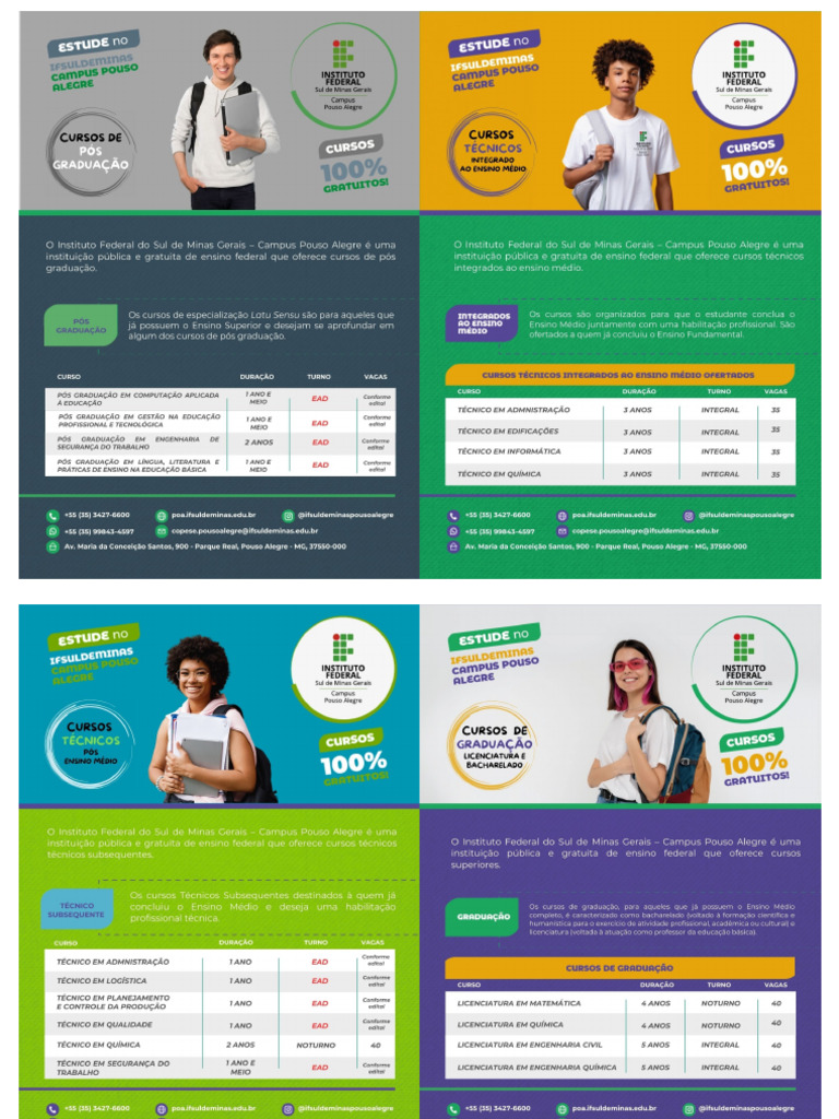 Folheto Cursos | PDF