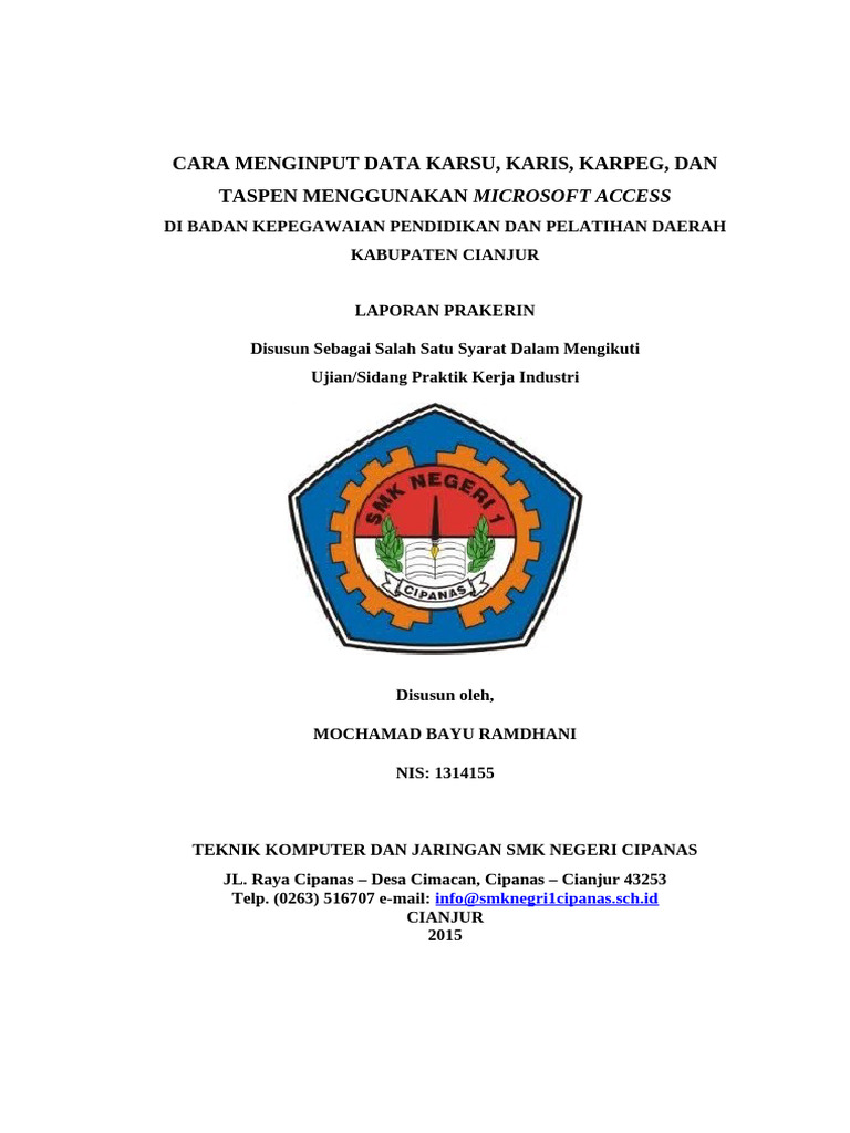 LAP PRAKERIN Moch. Bayu Ramdhani | PDF