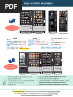 Snack and Beverage Vending Machines | PDF | Vending Machine | Mains ...