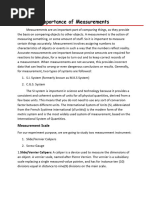 Measuring Instruments Least Count Chart Final | PDF