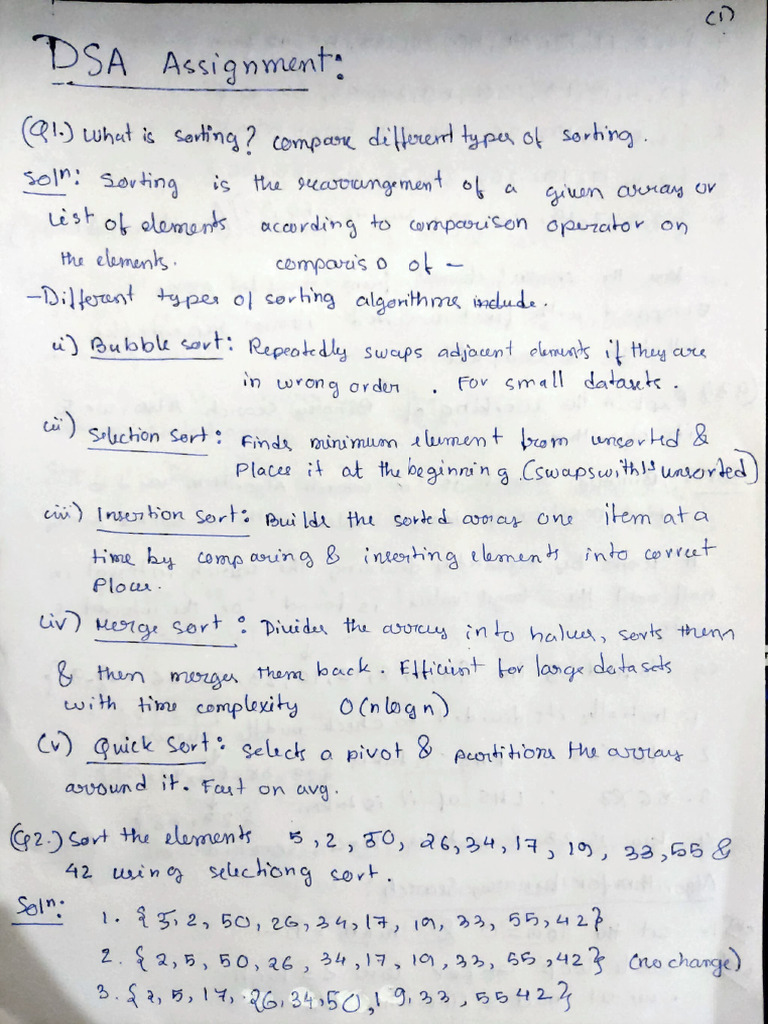 DSA Assignment 2 (1) | PDF