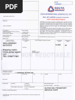 BL Form Oocl | PDF | Cargo | Bill Of Lading