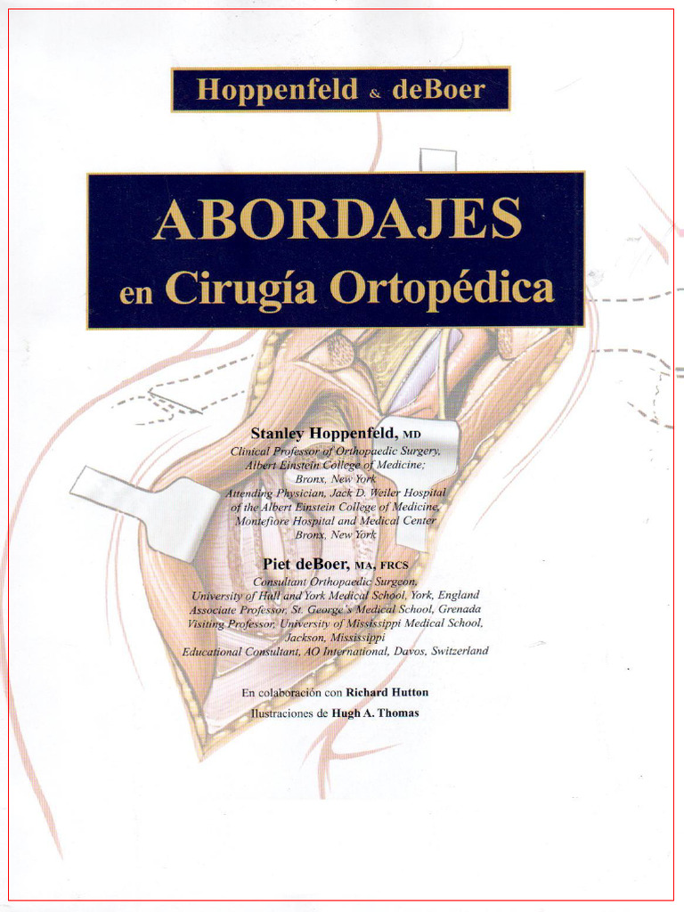 Hoppenfeld Abordajes en Cirugia Ortopedica | PDF