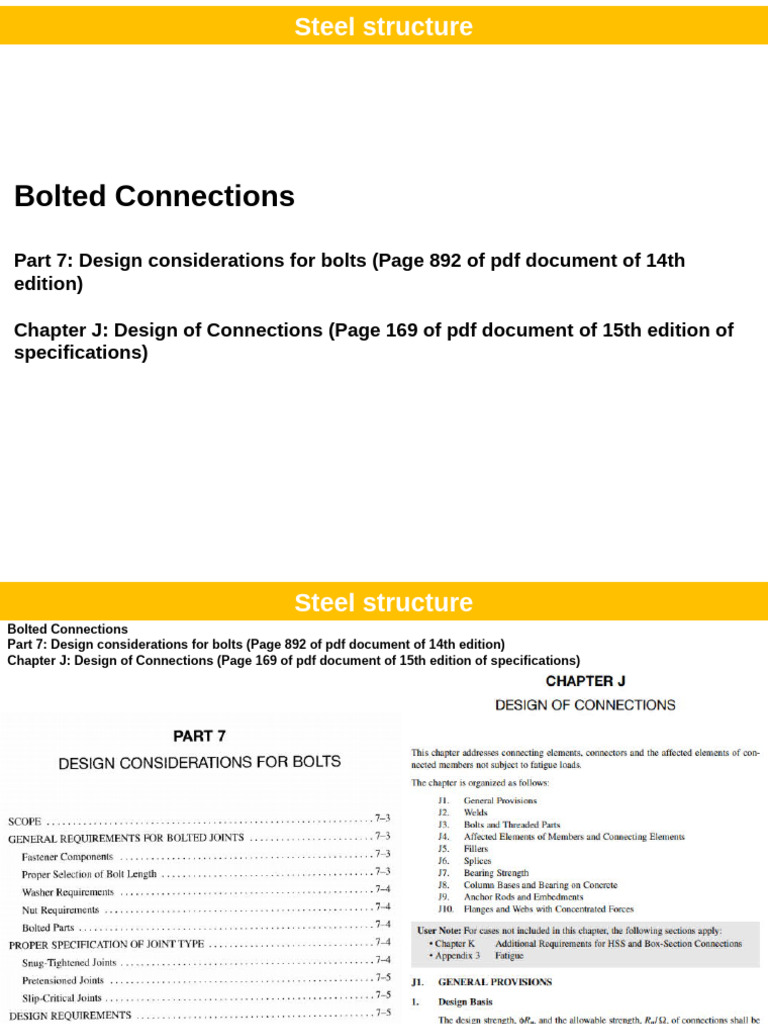 Design Considerations for Bolted Connections | PDF | Rivet | Screw