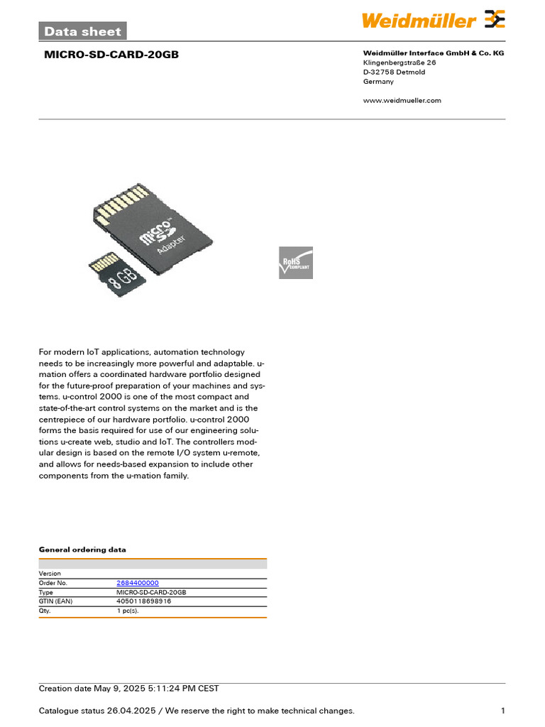MICRO SD CARD 20GB - en | PDF | Computer Engineering | Computer ...