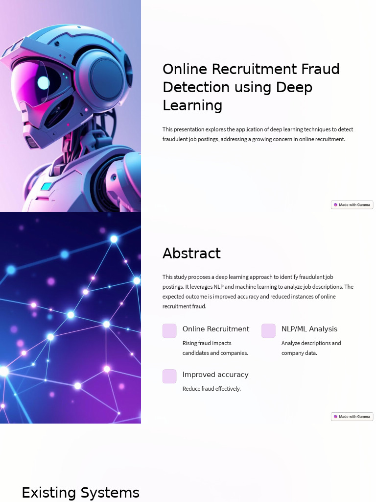 Online Recruitment Fraud Detection Using Deep Learning PDF | PDF | Deep ...