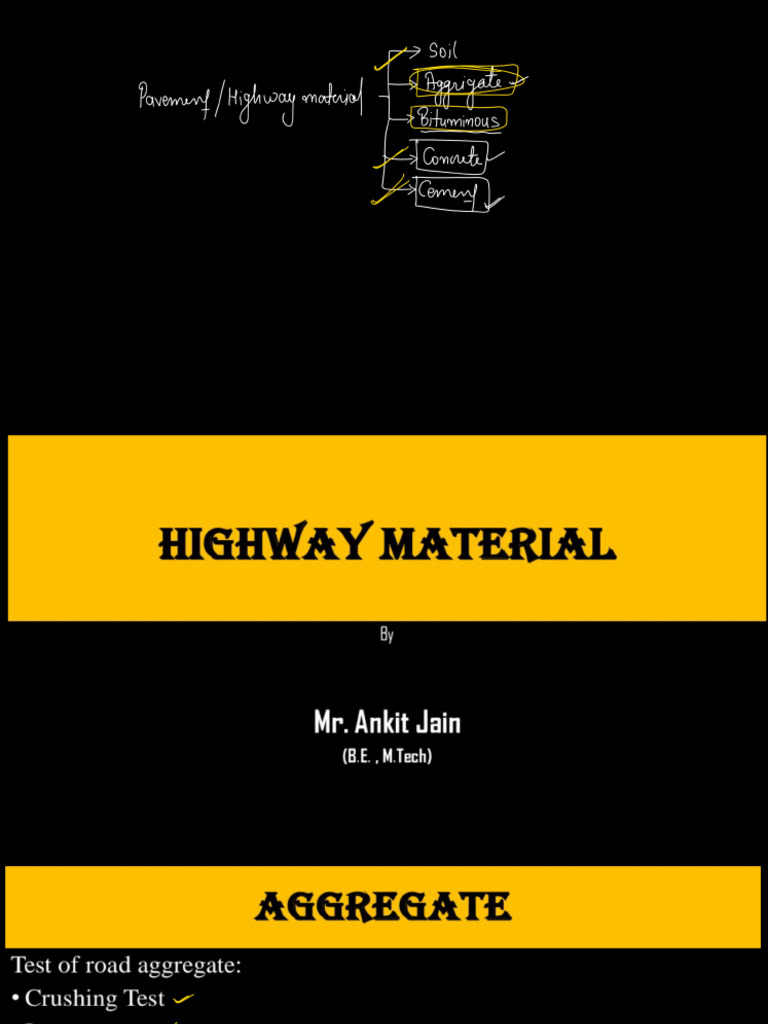 Highway Material | PDF