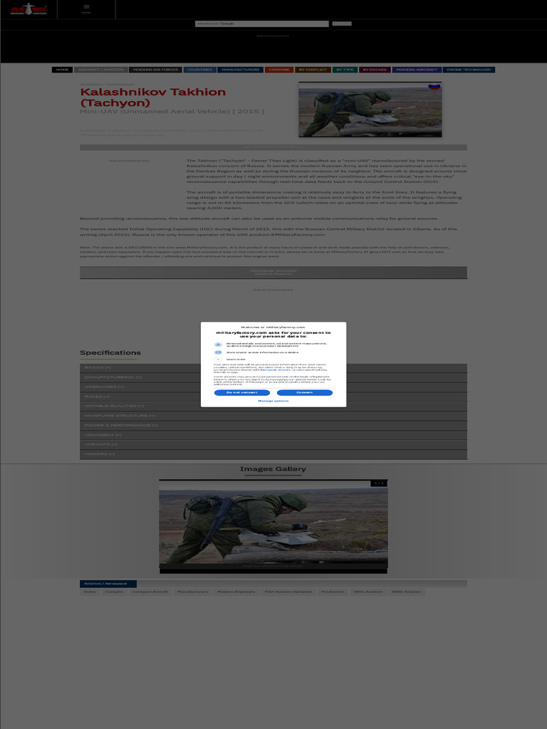 WWW Militaryfactory Com Aircraft Detail PHP | PDF | Unmanned Aerial ...