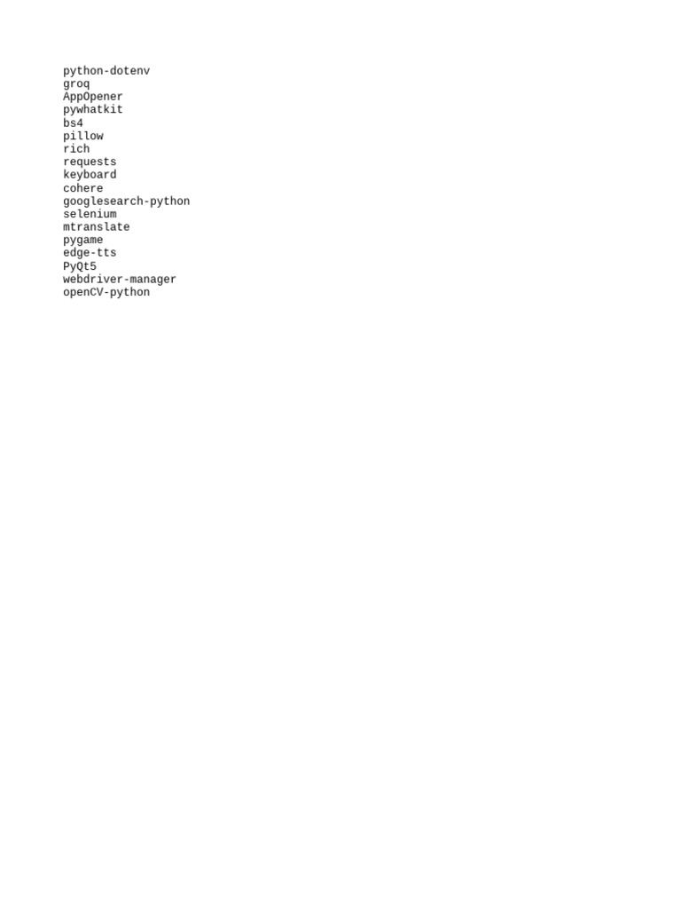 Requirements | PDF