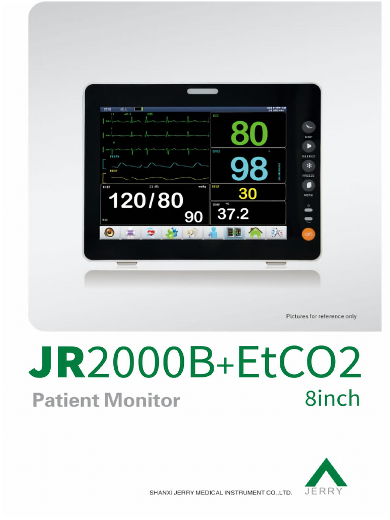 Jerry Patient Monitor Jr2000b+etco2 | PDF