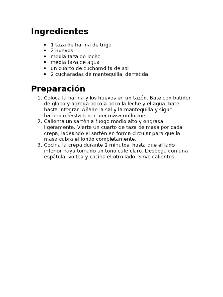 Receta 2c | PDF
