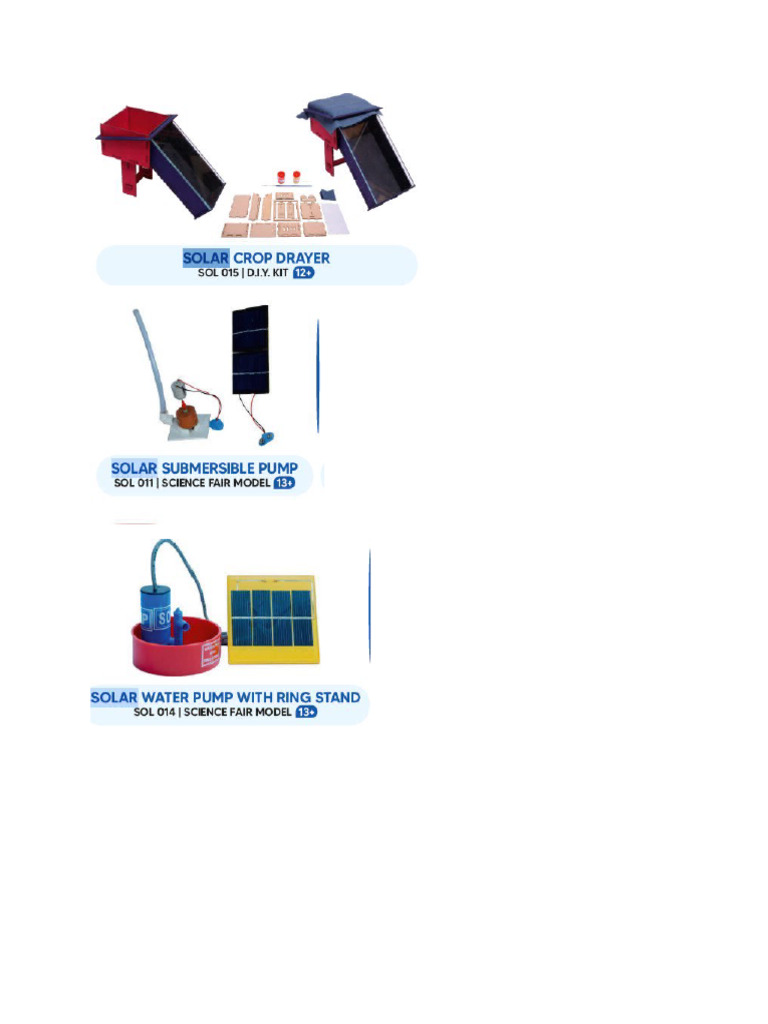 Solar EV DIY Kits | PDF