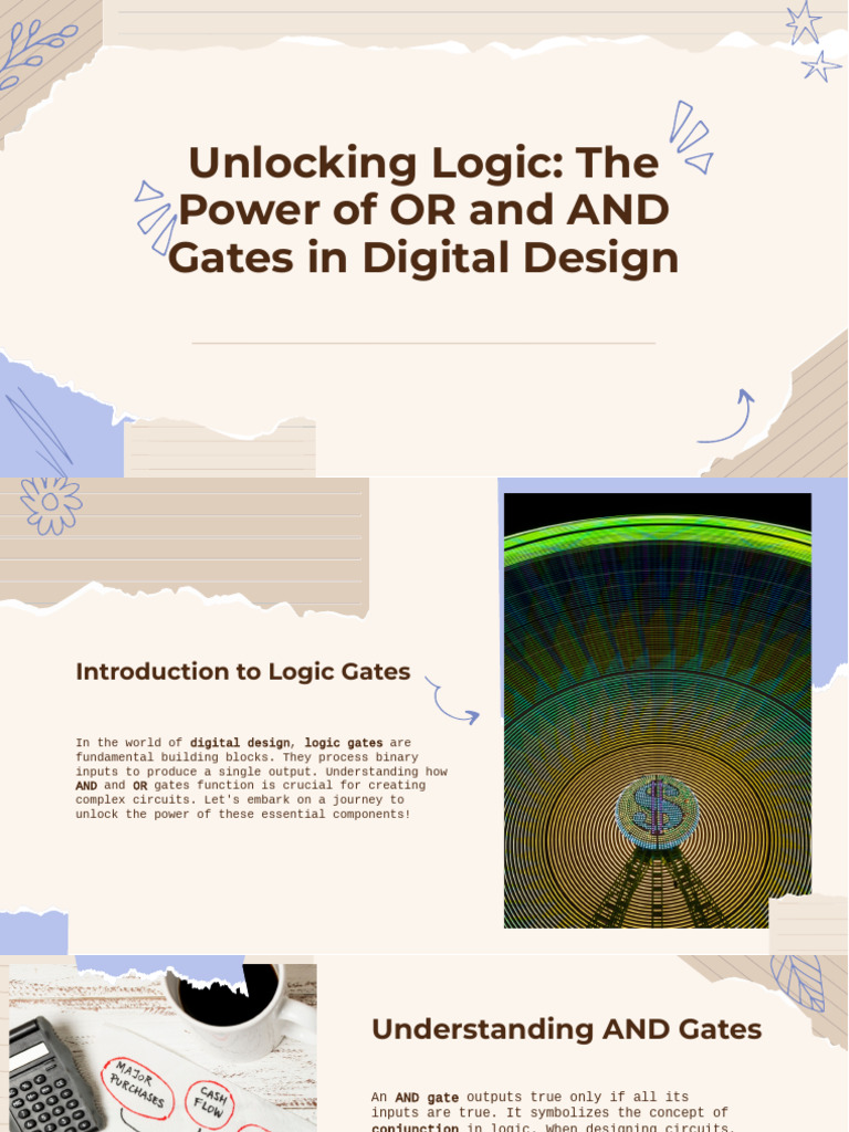 Slidesgo Unlocking Logic The Power of or and and Gates in Digital ...