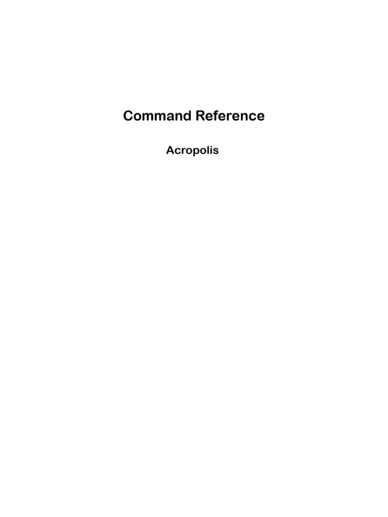 Command Ref AOS v510 | PDF | Command Line Interface | Ip Address