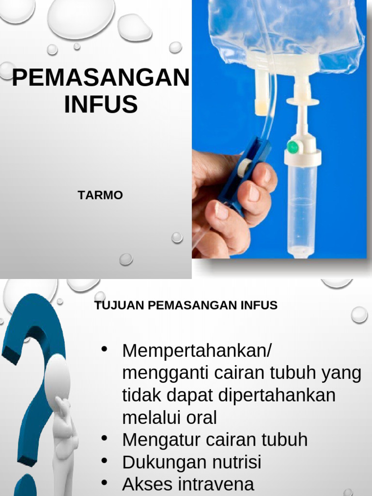 Pemasangan Infus | PDF